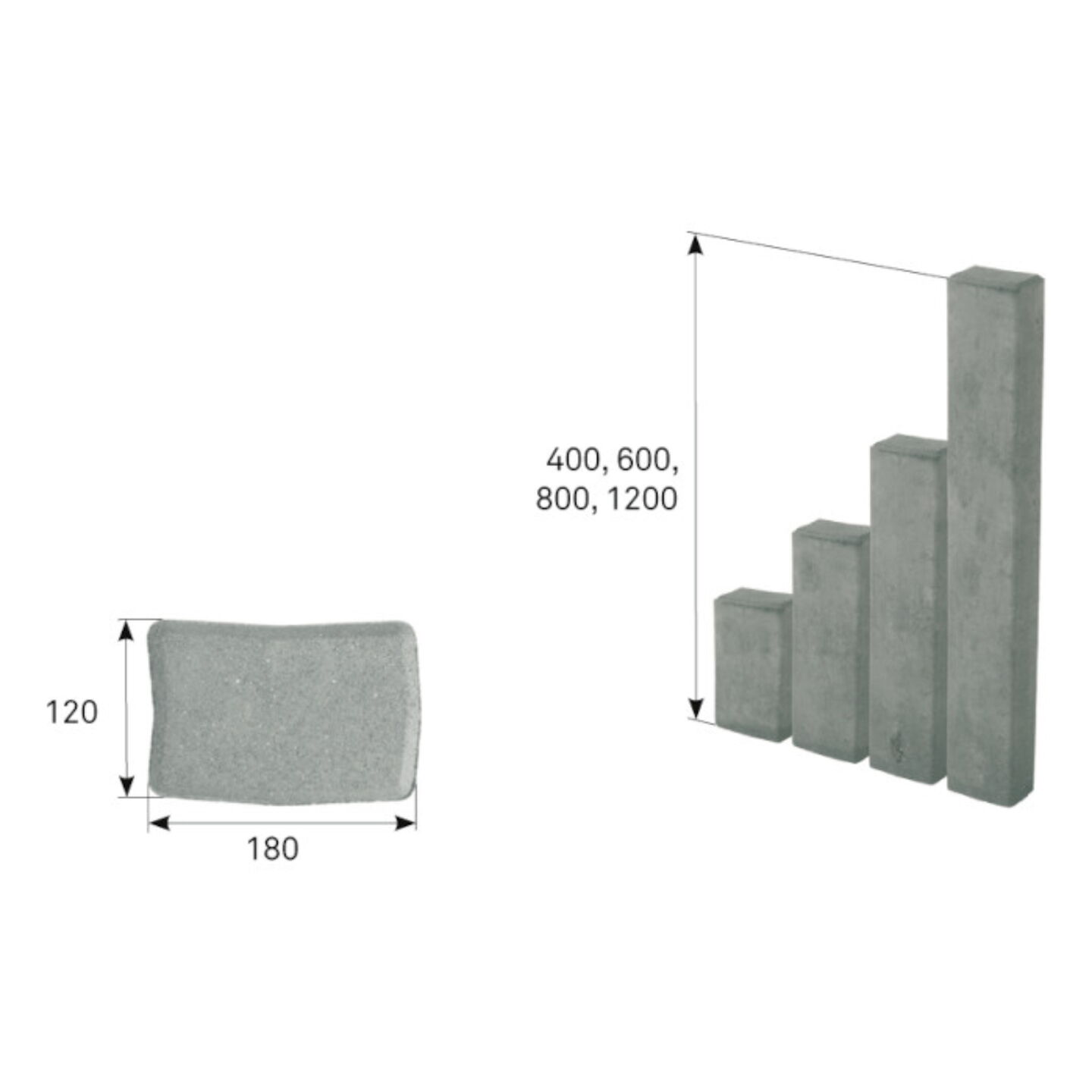 Palisáda Best Kadent přírodní – 180×120×1200 mm | PRO-DOMA - Stavebniny ...