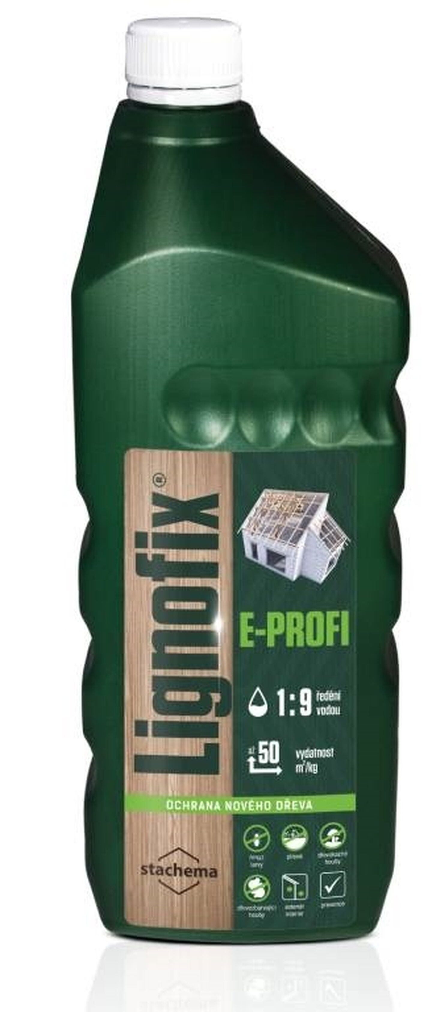 Ochrana dřeva Lignofix E-Profi zelená – 1 kg | PRO-DOMA - Stavebniny ...