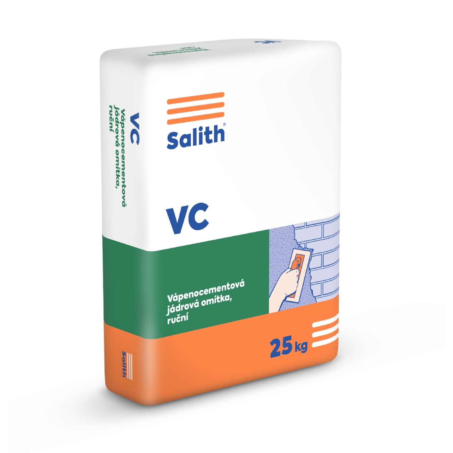 Omítka jádrová vápenocementová Vápenka Vitošov Salith VC P 4mm – 25 kg ...